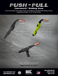 Python LX MIG Welding Gun | MK Products | Cobra Welding